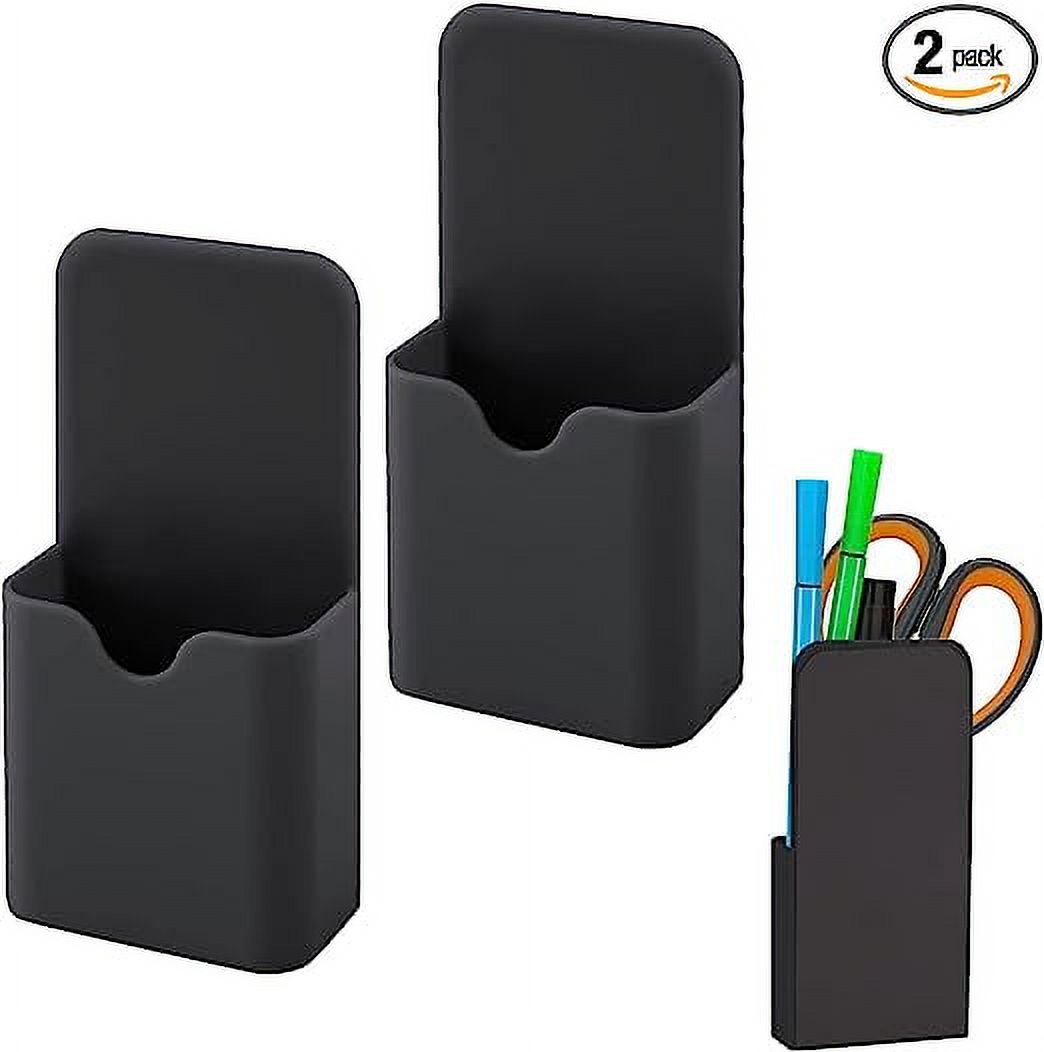 Hebalg 2pcs Magnetic Pen Marker Holders, S Size Magnetic Pen Pencil ...