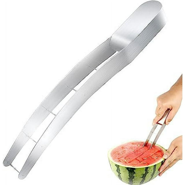 Hebalg Watermelon Cutter, Stainless Steel Watermelon Slicer Tool ...