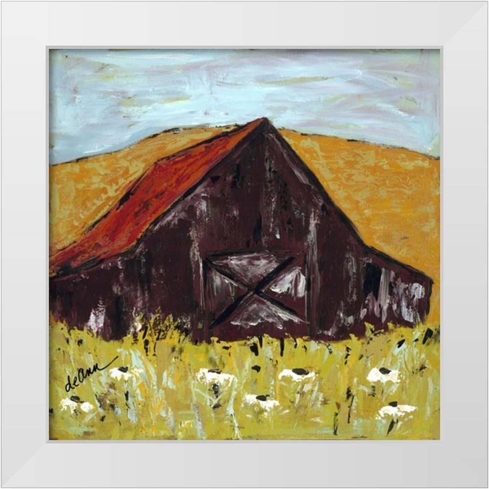 Hebert, Deann 15x15 White Modern Wood Framed Museum Art Print Titled ...