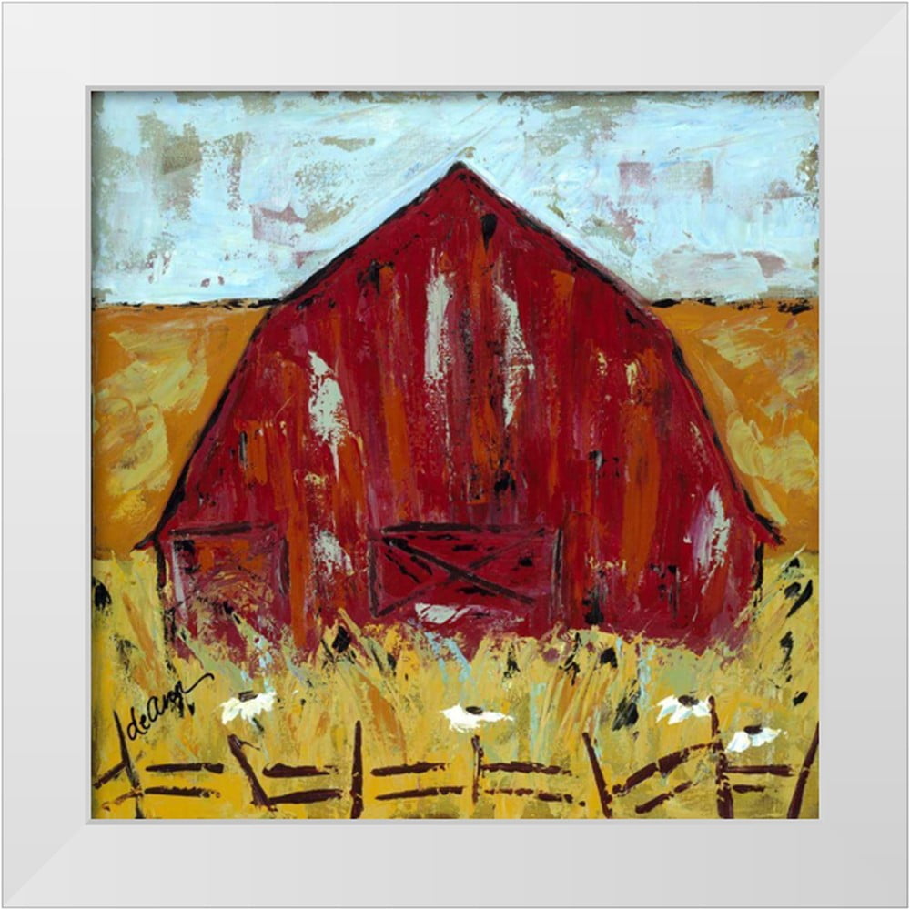 Hebert, Deann 15x15 White Modern Wood Framed Museum Art Print Titled ...