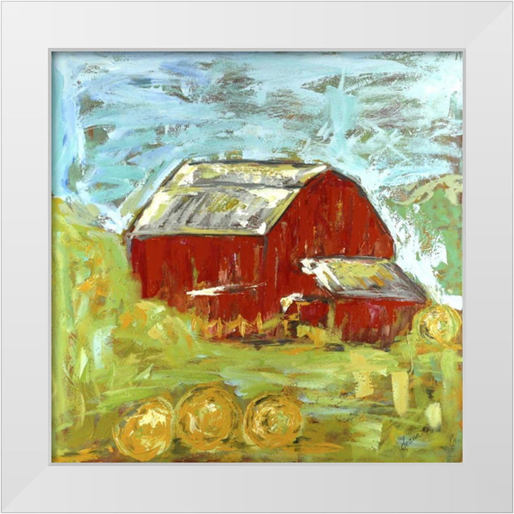 Hebert, Deann 26x26 White Modern Wood Framed Museum Art Print Titled ...