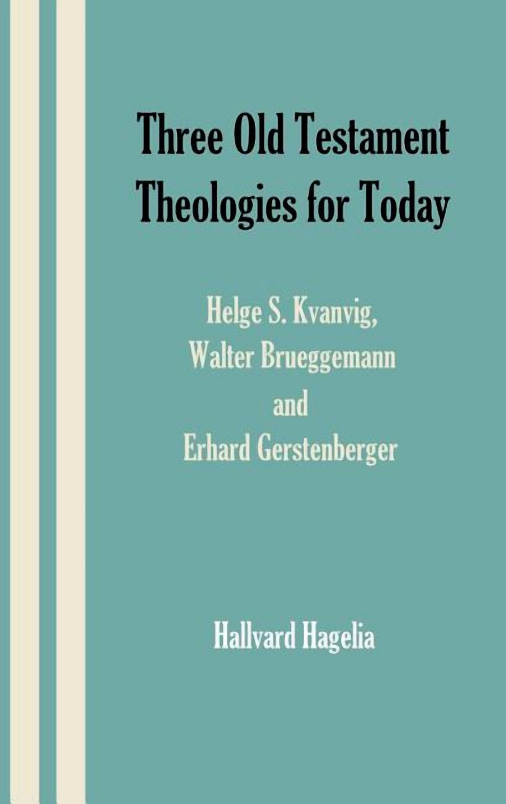Hebrew Bible Monographs: Three Old Testament Theologies for Today ...