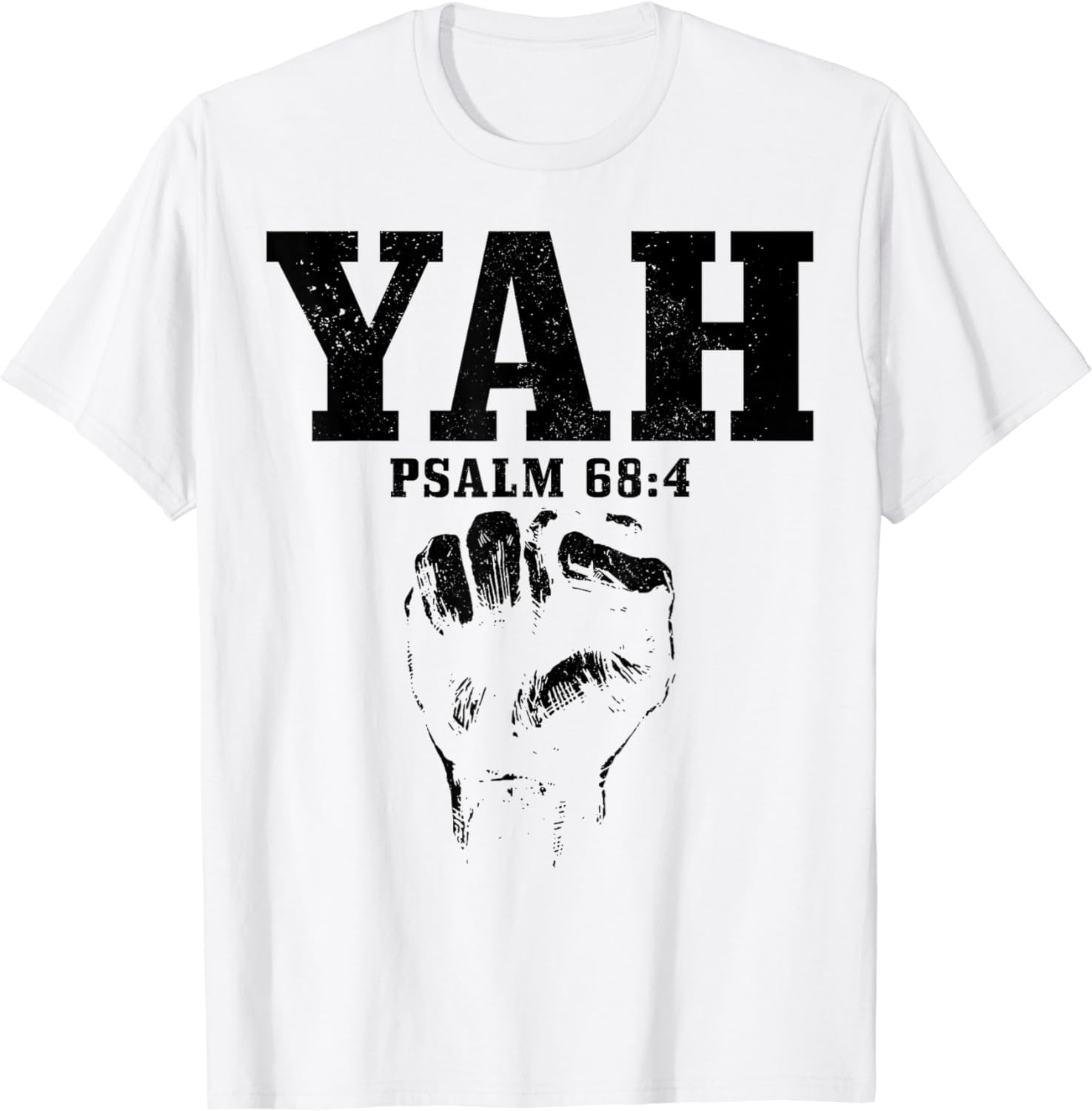 Hebrew Israelite Yah Psalm 68:4 Israel Pride Jewish Judah Cotton T ...