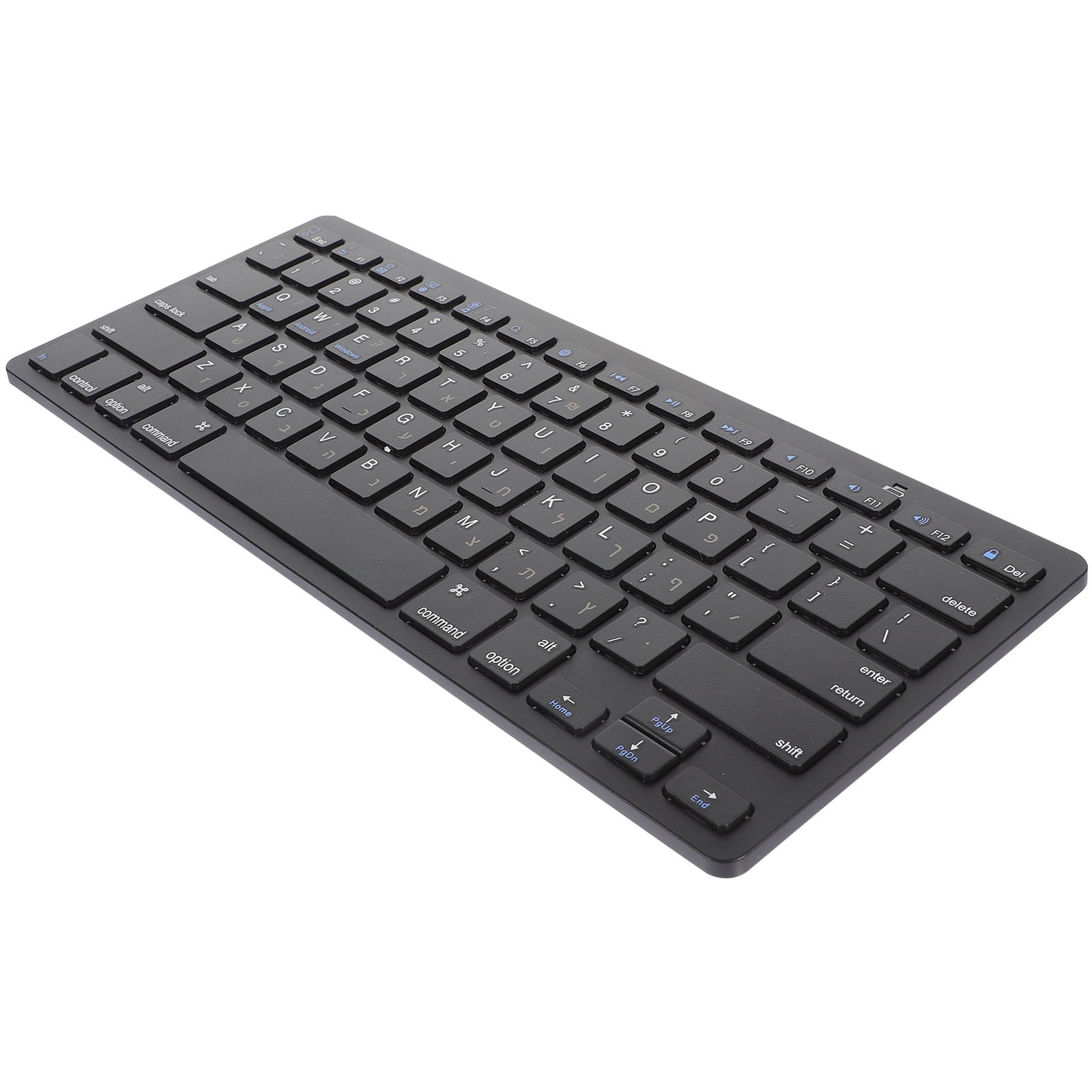 Hebrew Keyboard Wireless Mechanical Keyboard Wireless Keyboard Computer ...