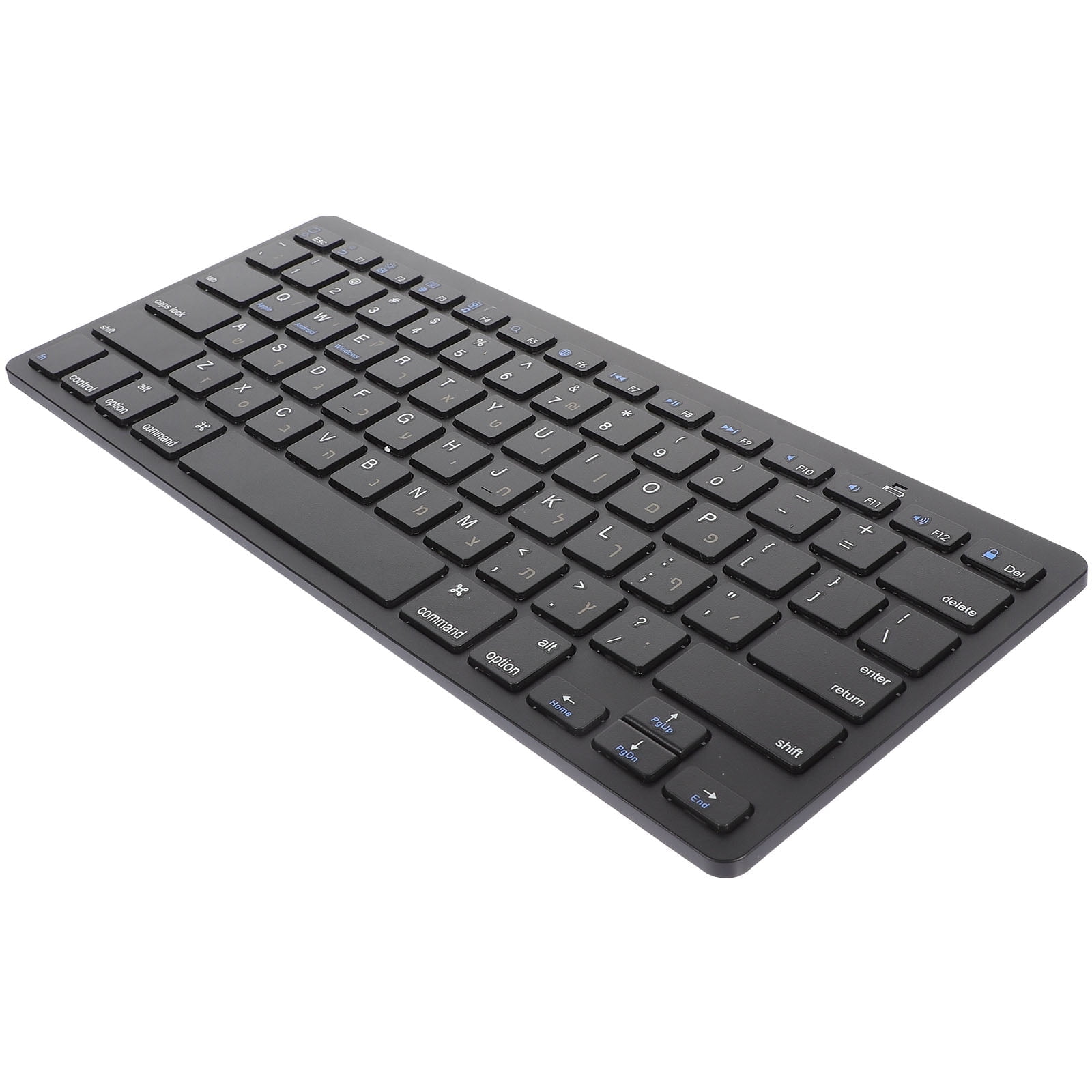 Hebrew Keyboard Work Office Computer Low Noise Electronic Abs Keyboards ...