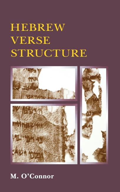 Hebrew Verse Structure, (Hardcover) - Walmart Business Supplies