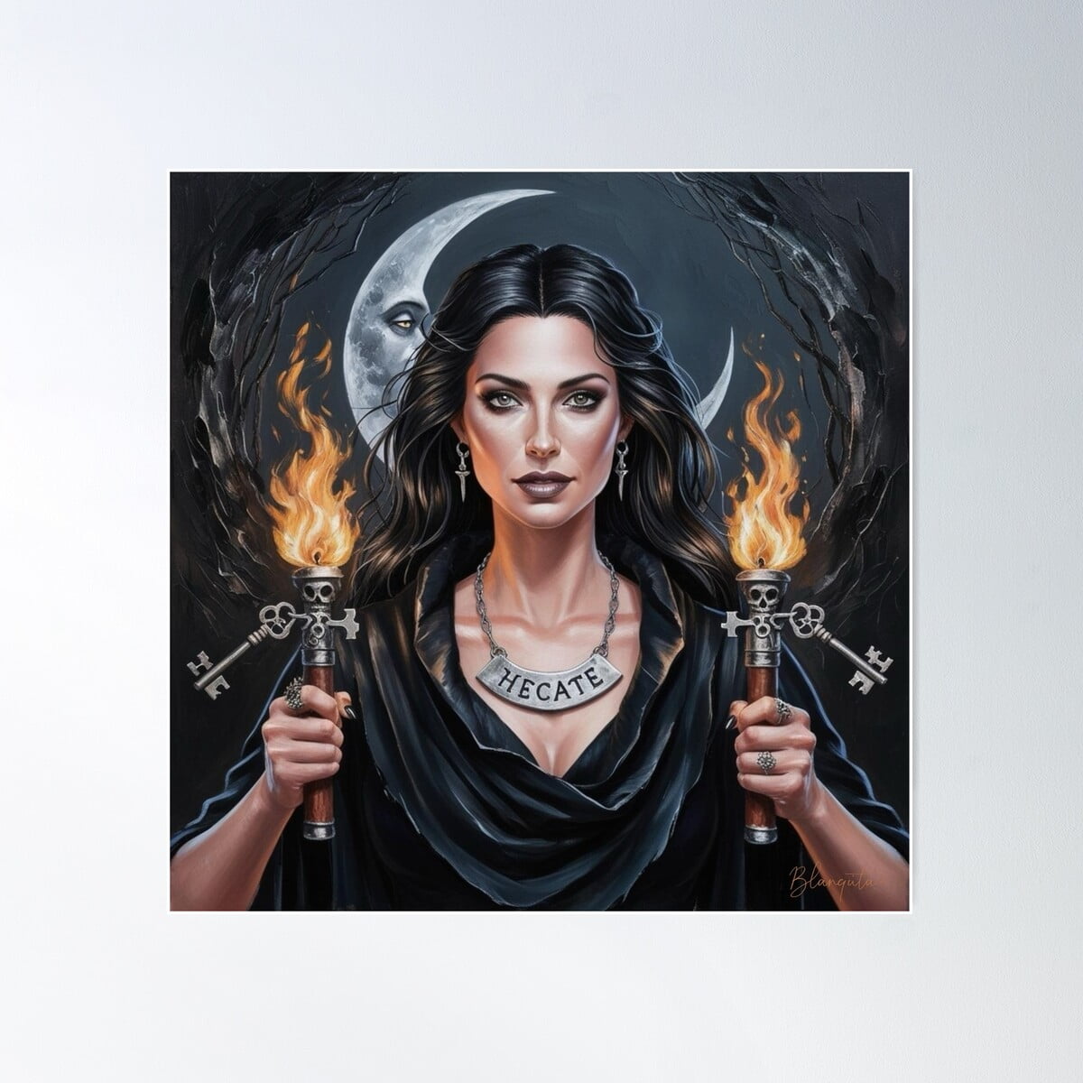 Hecate Goddess Of Witchcraft And The Crossroads Picture Poster Wall Art ...