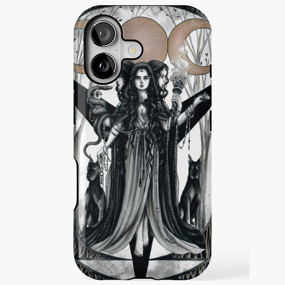 Hecate Goddess of Witchcraft Compatible Phone Case for iPhone 11–17 Pro ...