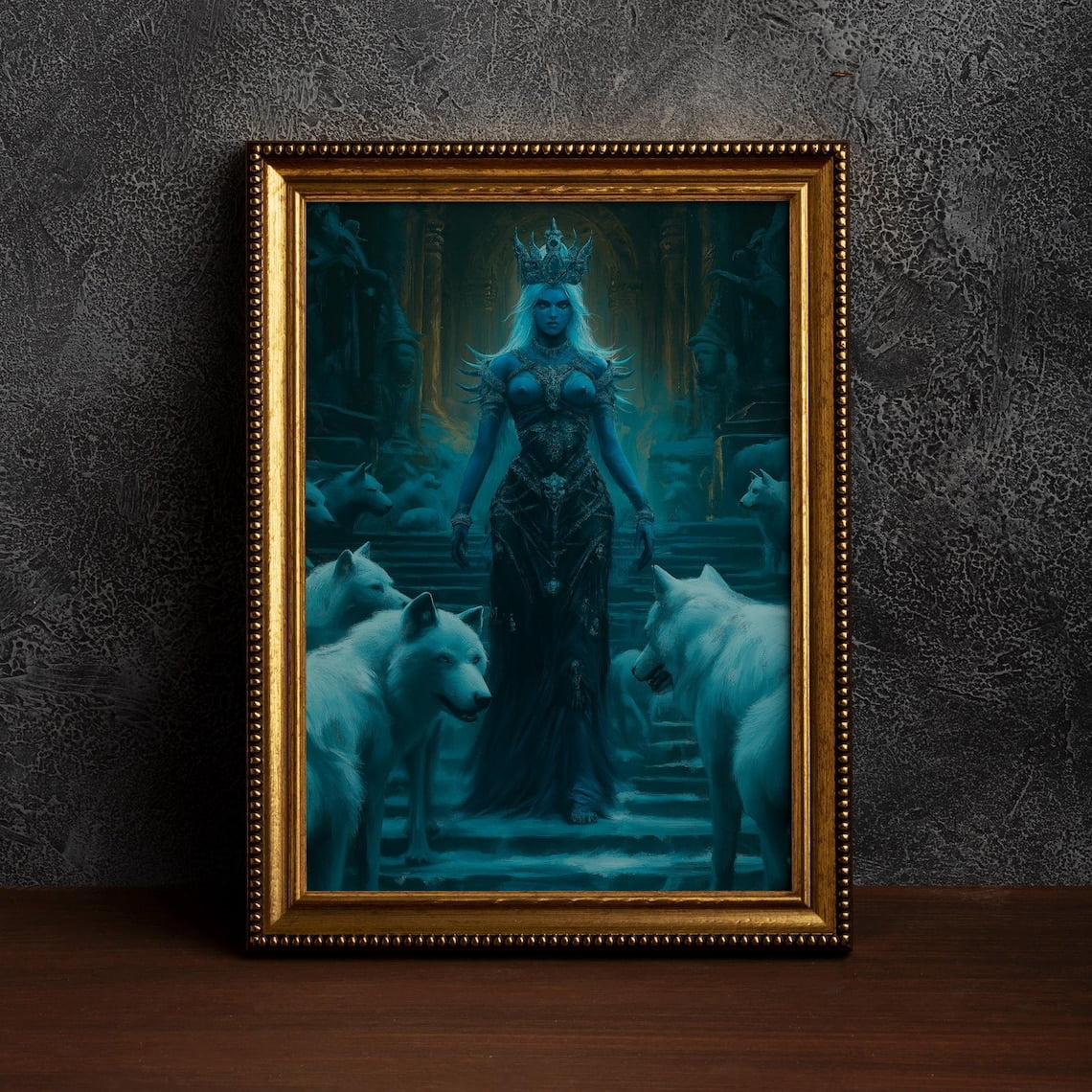Hecate Guardian Of The Night, Greek Mythology Wall Art,Gothic Hecate ...