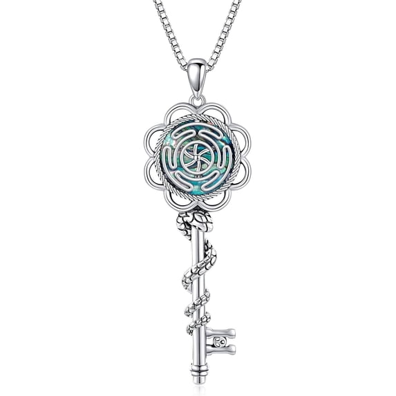 Hecate Key Pendant Necklace S925 Sterling Silver Hecate Key Necklaces ...