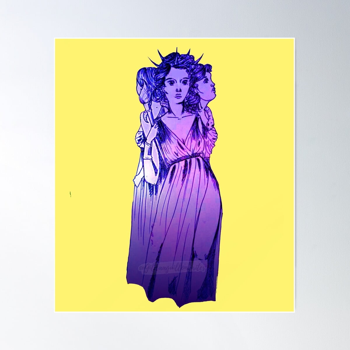 Hecate Poster Wall Art, Modern Wall Decor For Living Room Bedroom ...