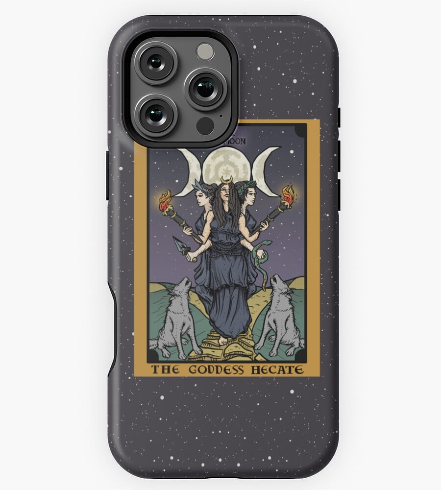 Hecate Triple Moon Goddess of Witchcraft and Magick Witch Hekate Wheel ...