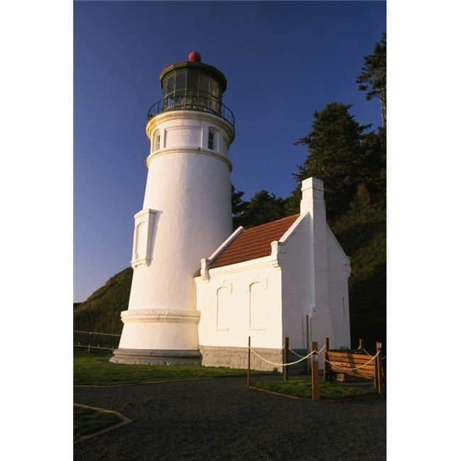 Heceta Head Lighthouse Along Oregon Coast Poster Print by Natural ...