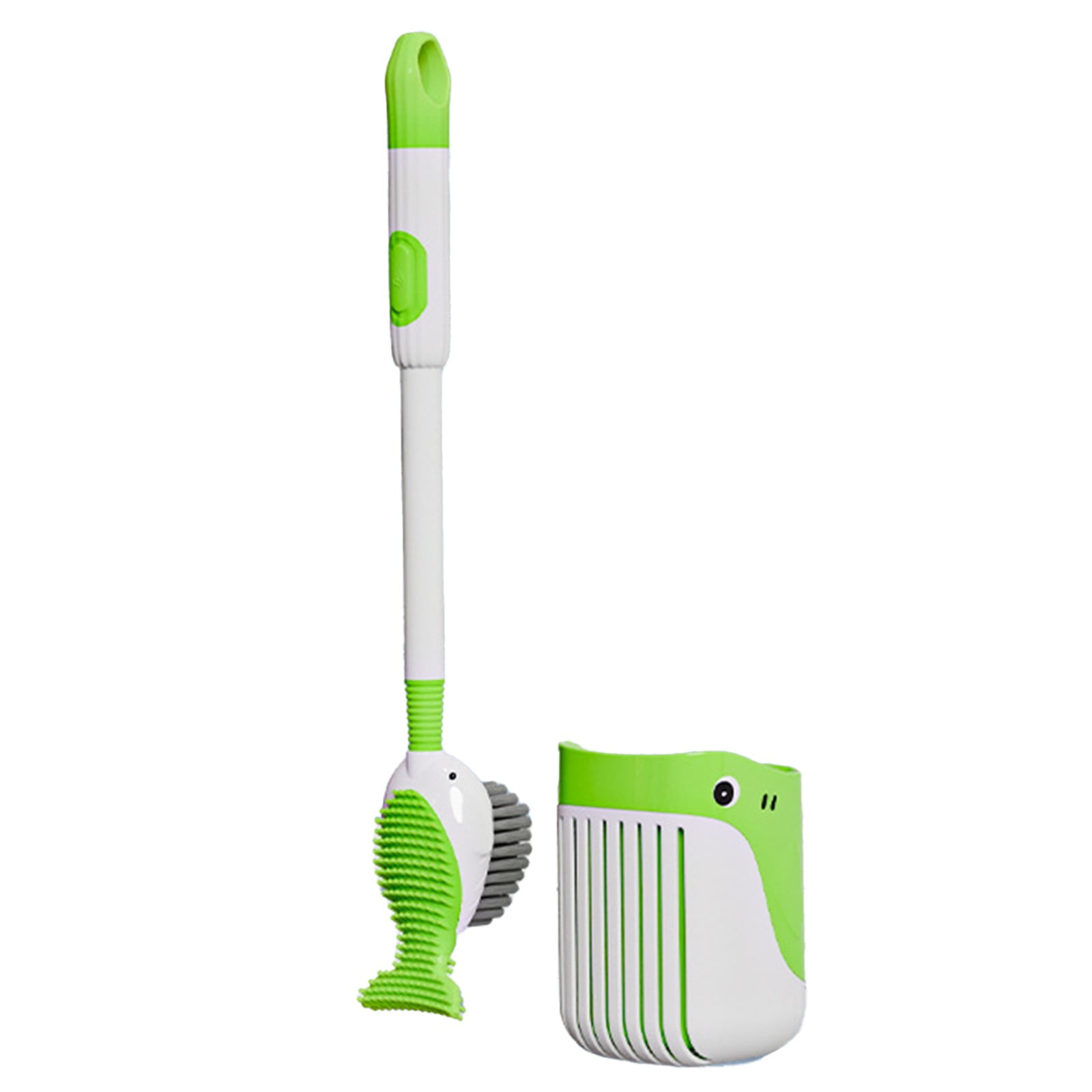 Hecteas Cleaning Brush,,Suction Cup with Liquid Toilet Brush Household ...