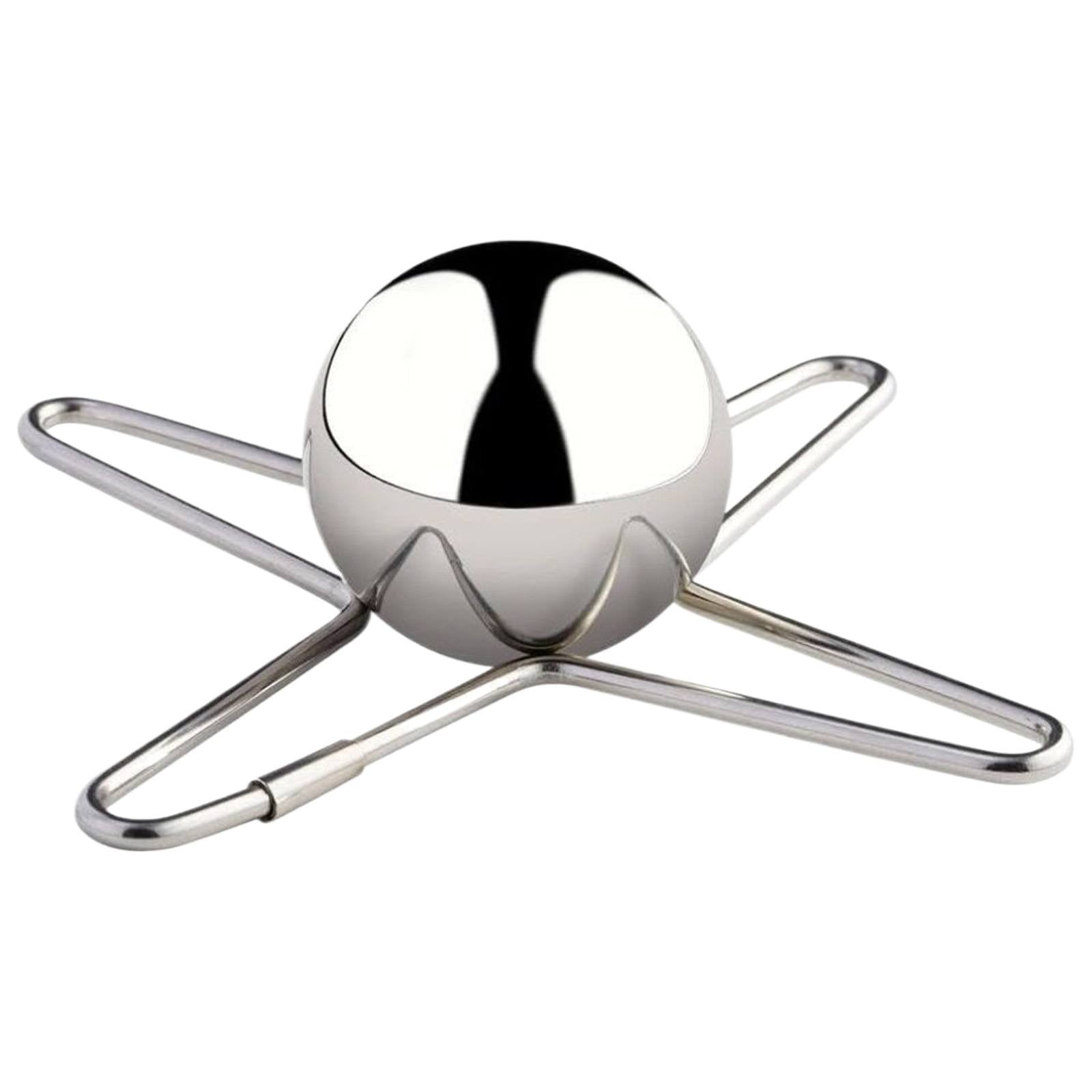 Hecteas Ice Cube Mold,Kitchen Ice Grid,Chiller Stainless for Coffee ...