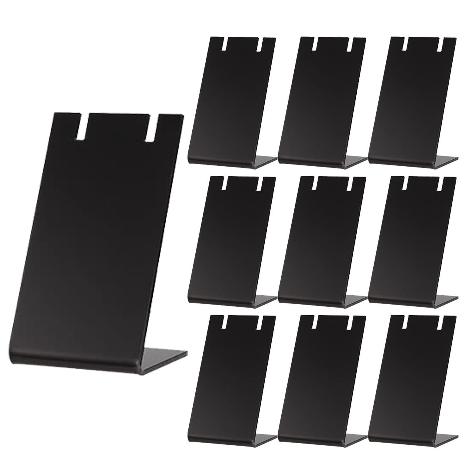 Hecteas Rack,Storage Rack,10Pcs Acrylic Earring Holder Black Earring ...