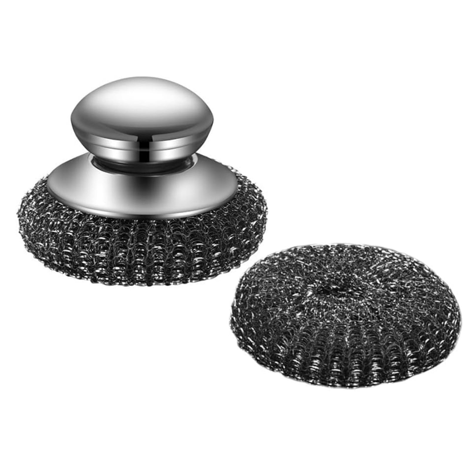 Hecteas Steel Wool Scrubber,Stainless Steel Scrubber,Brillo Pad,for ...