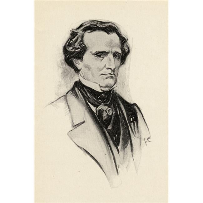 Hector Berlioz 1803-1869 French Romantic Composer Portrait by Chase ...