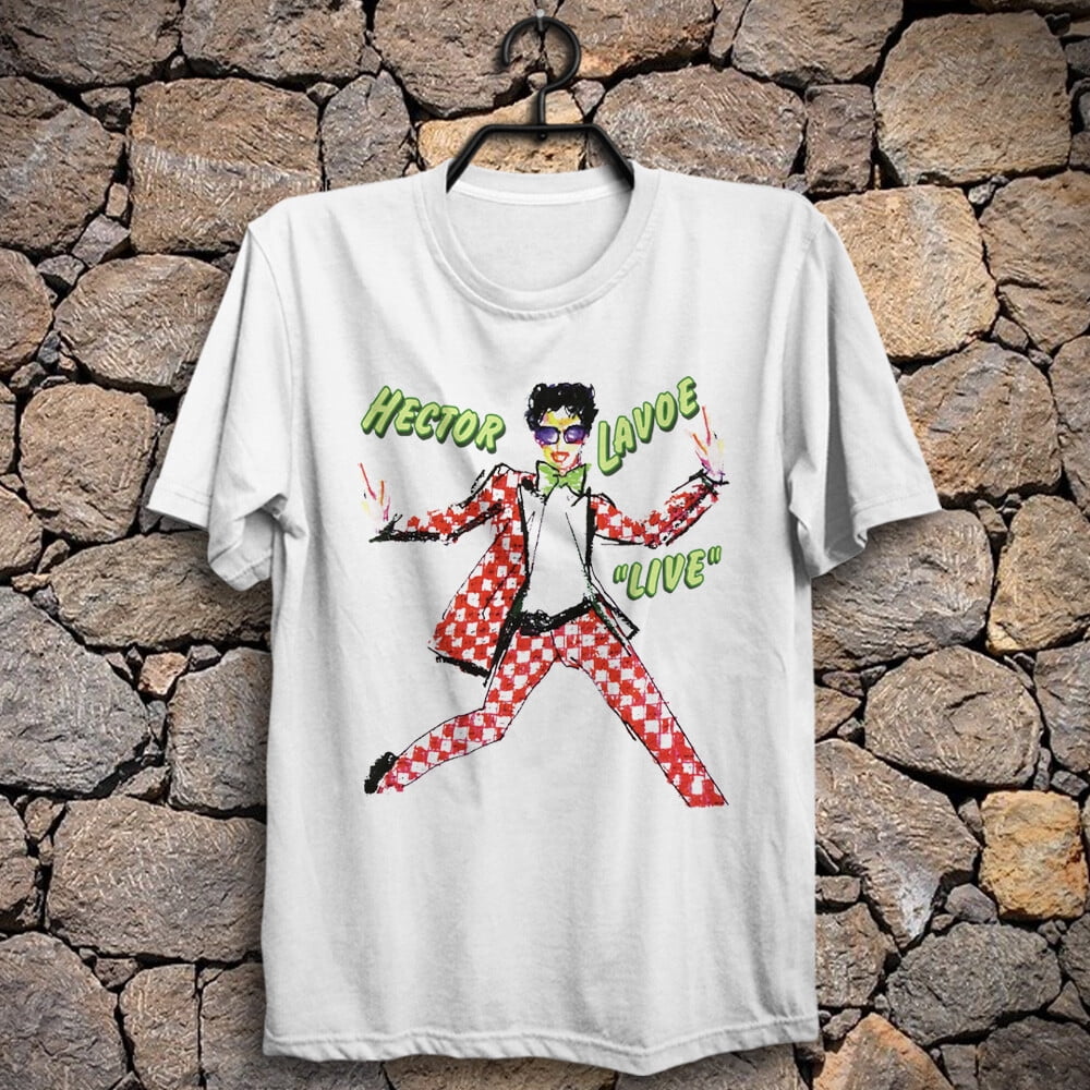 Hector Lavoe Live Retro T Shirt Latin Ruben Blades Willie Colon Revento ...