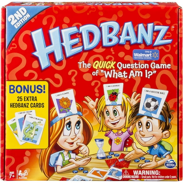 HedBanz Special Edition, Guessing Game for Kids and Adults with 25 ...