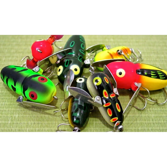 Heddon Tiny Torpedo Fishing Lure Hard bait Black Shiner Glitter 1 7/8 ...