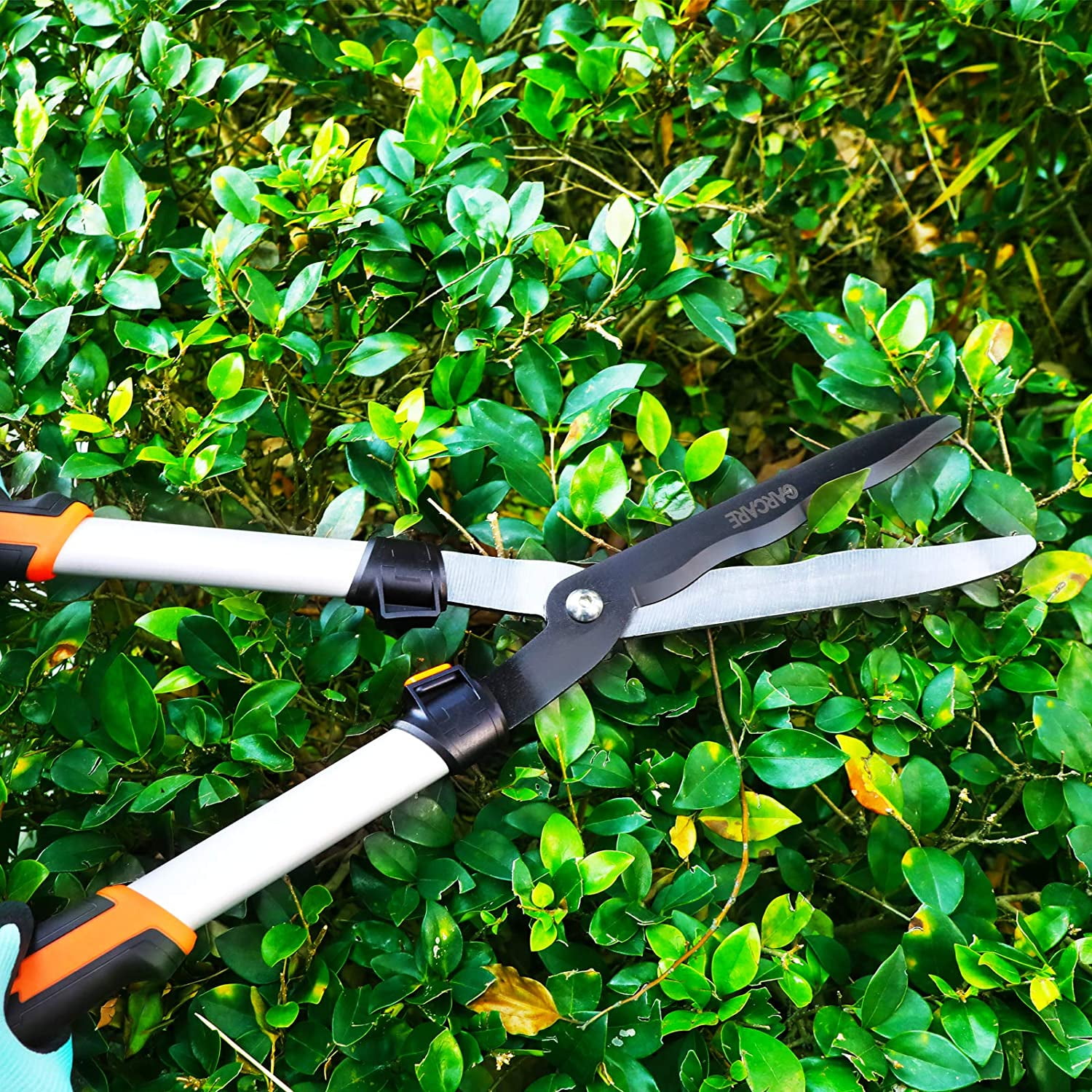 Hedge Clippers Pruning Shears 4 in 1 Set High Carbon Steel Folding Saw ...