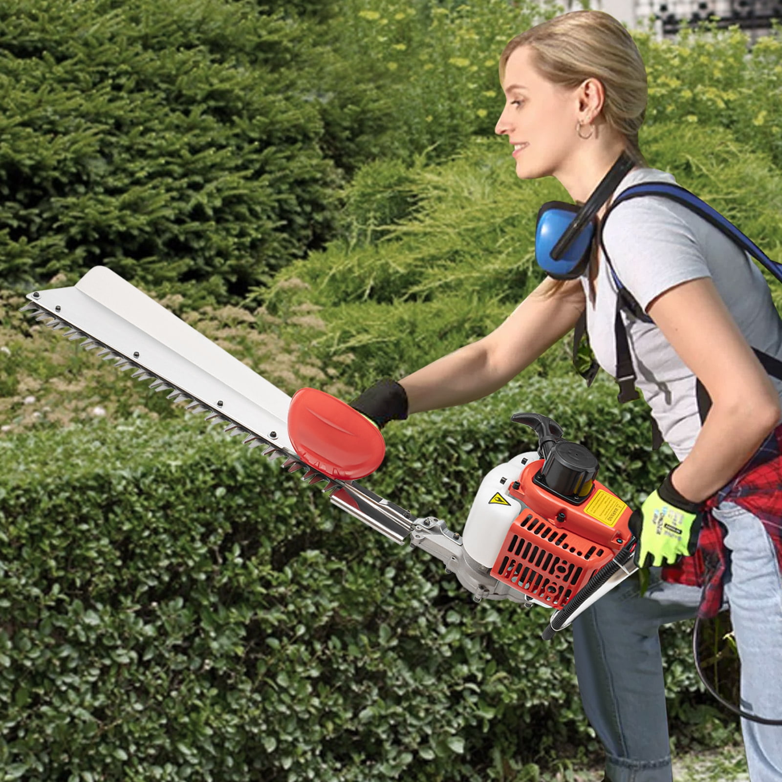 Hedge Trimmer, 0.65 kW Power, 7,500 RPM, 0.5mm Blade, Cordless Design ...