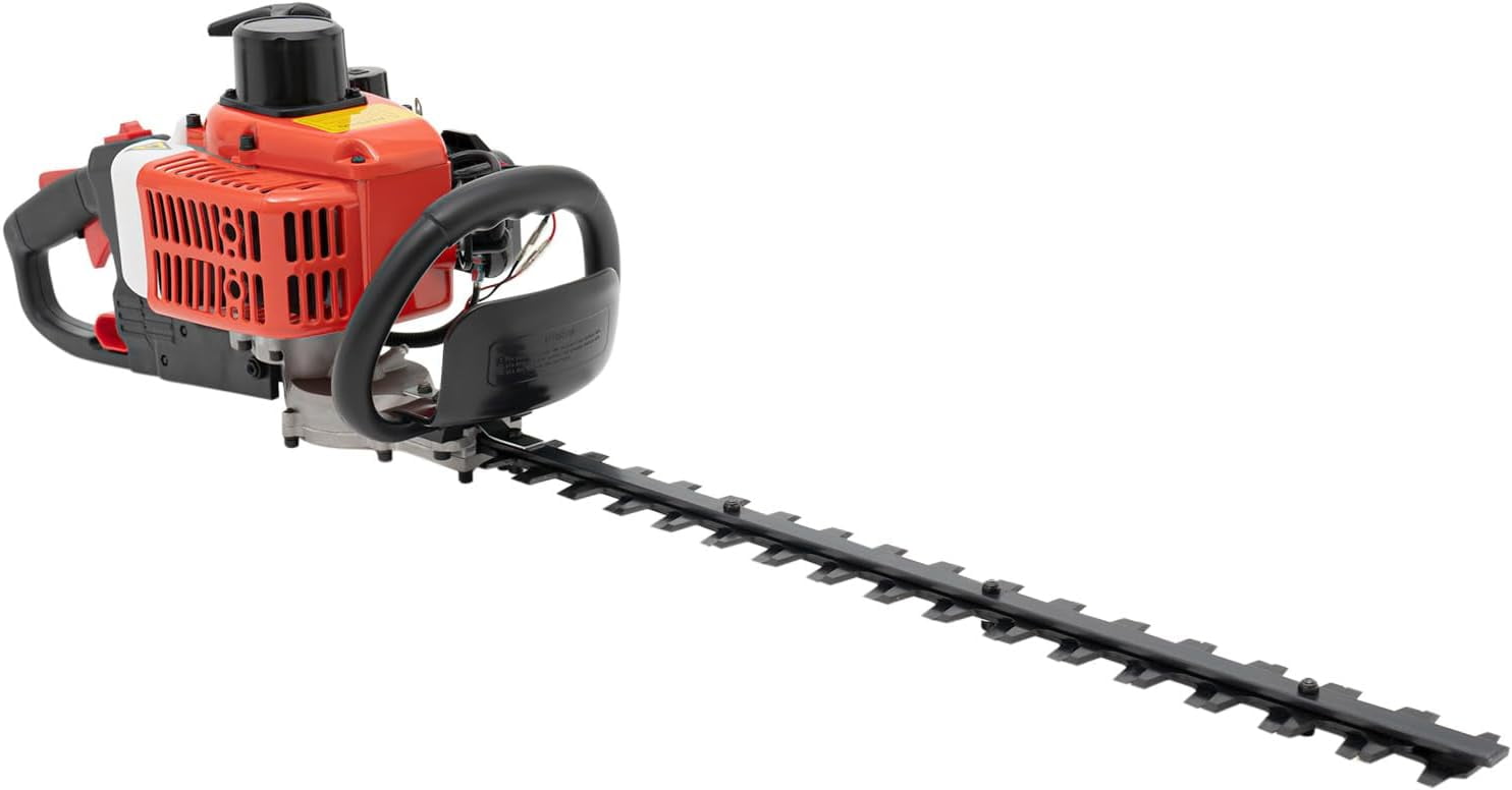 Hedge Trimmer, 22.5CC 2-Stroke Gas Powered Trimmer, Handheld Cordless ...