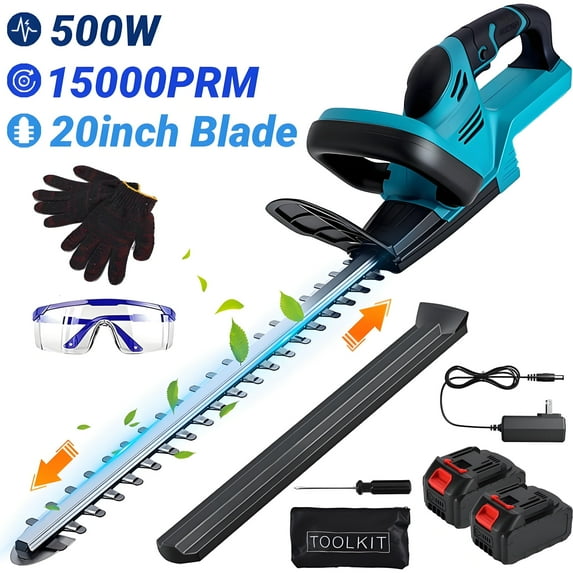Hedge Trimmer,GOCHIFIX Cordless Hedge Trimmer with 20 inch Dual-Action ...