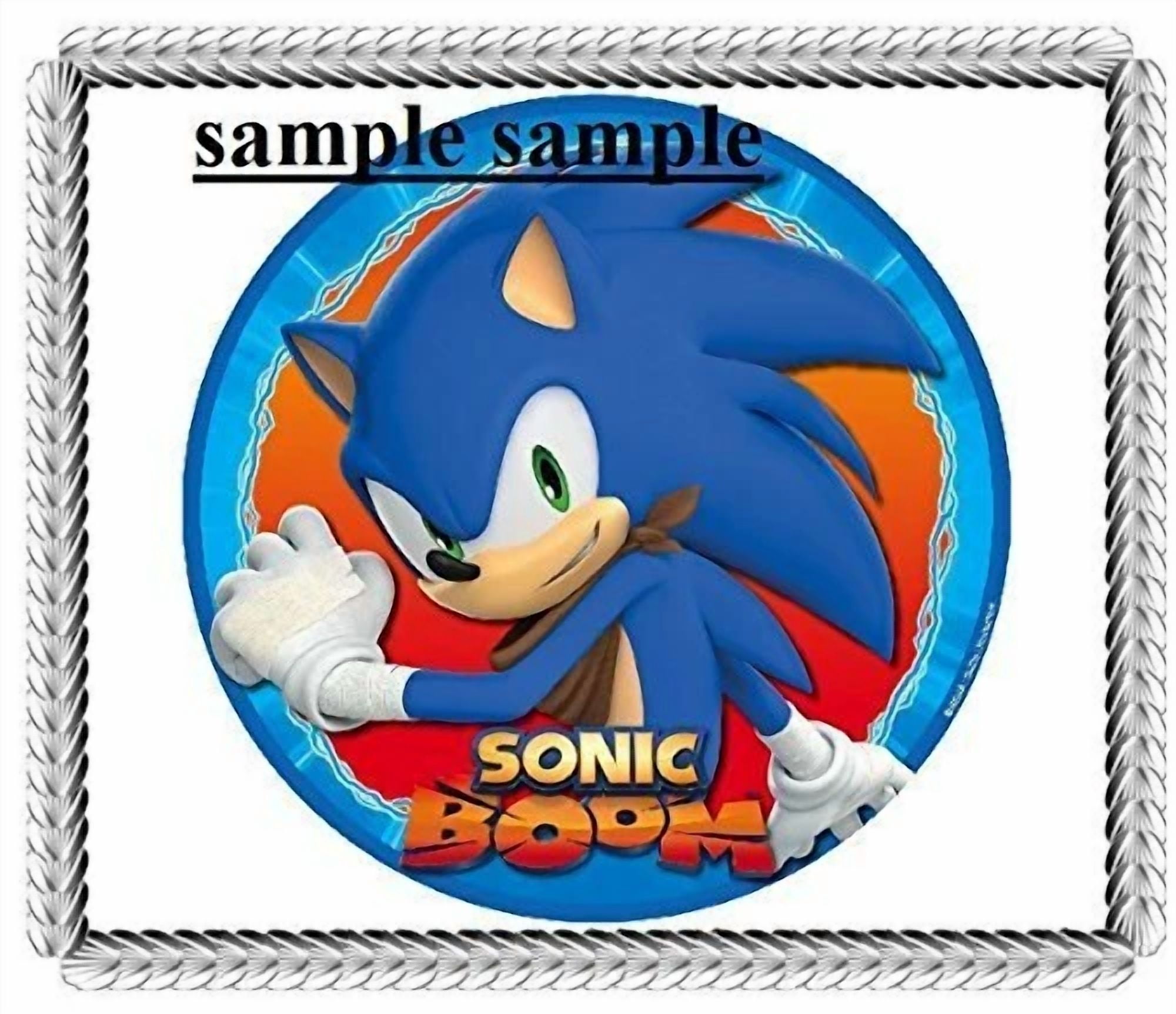 Hedgehog Boom Edible Cake Topper Frosting Sheet, Easy To Apply ...