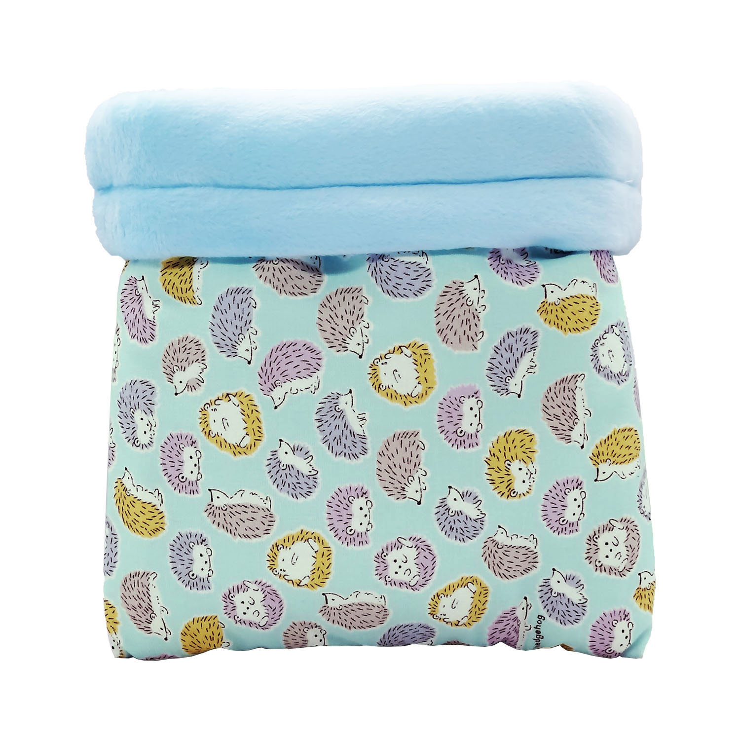 Hedgehog Cuddle Snuggle Sack Sleeping Bag Pouch for Small Animal Beds ...