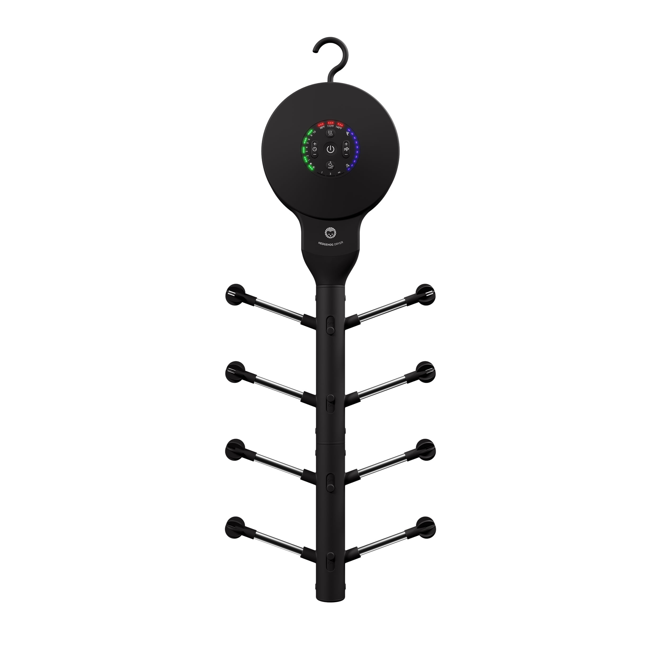 Hedgehog™ Hanger Ionic Shoe Dryer and Deodorizer - Black - Walmart.com