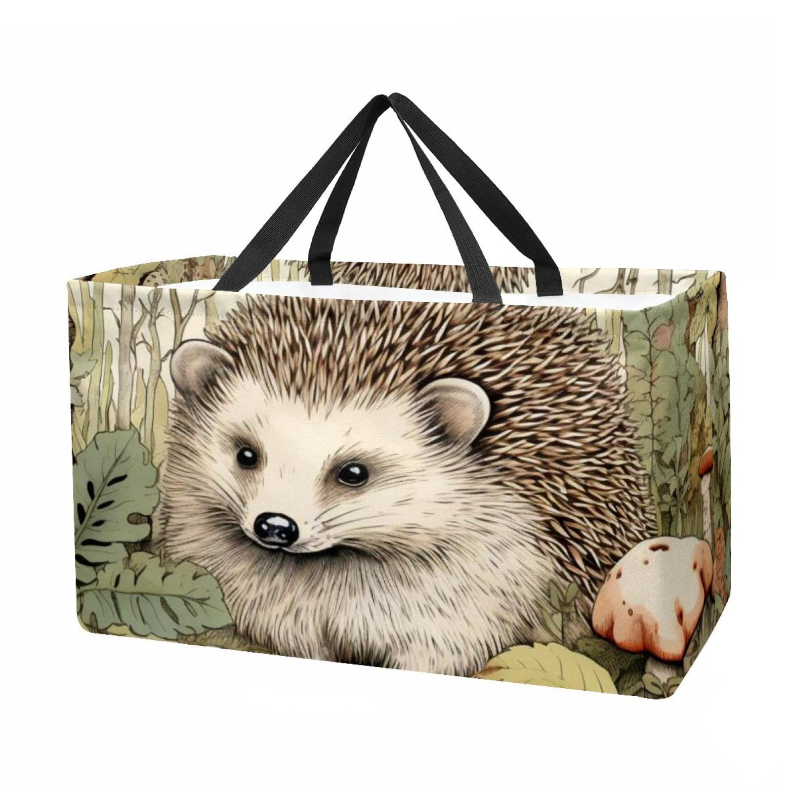 Hedgehog Large Capacity Reusable Foldable Oxford Cloth Toy Basket ...