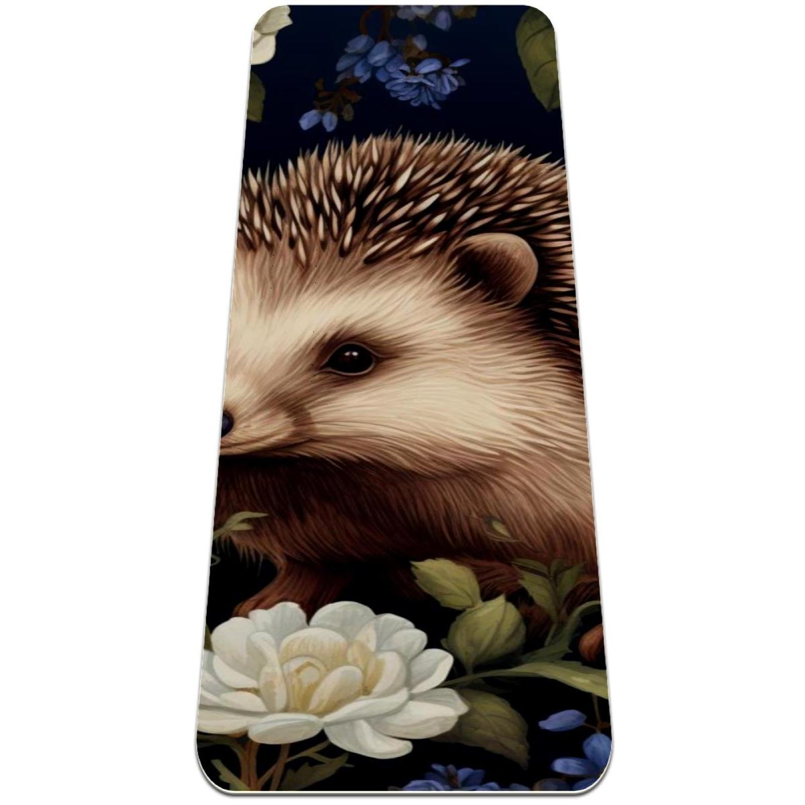 Hedgehog Premium TPE Yoga Mat -, Extra Thick Exercise Mat for Yoga and ...