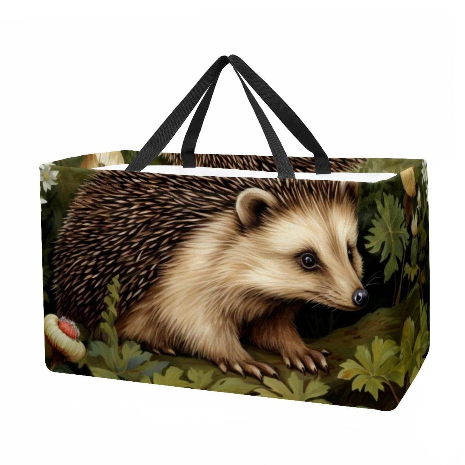 Hedgehog Reusable Foldable Oxford Cloth Storage Bins: Large Capacity ...