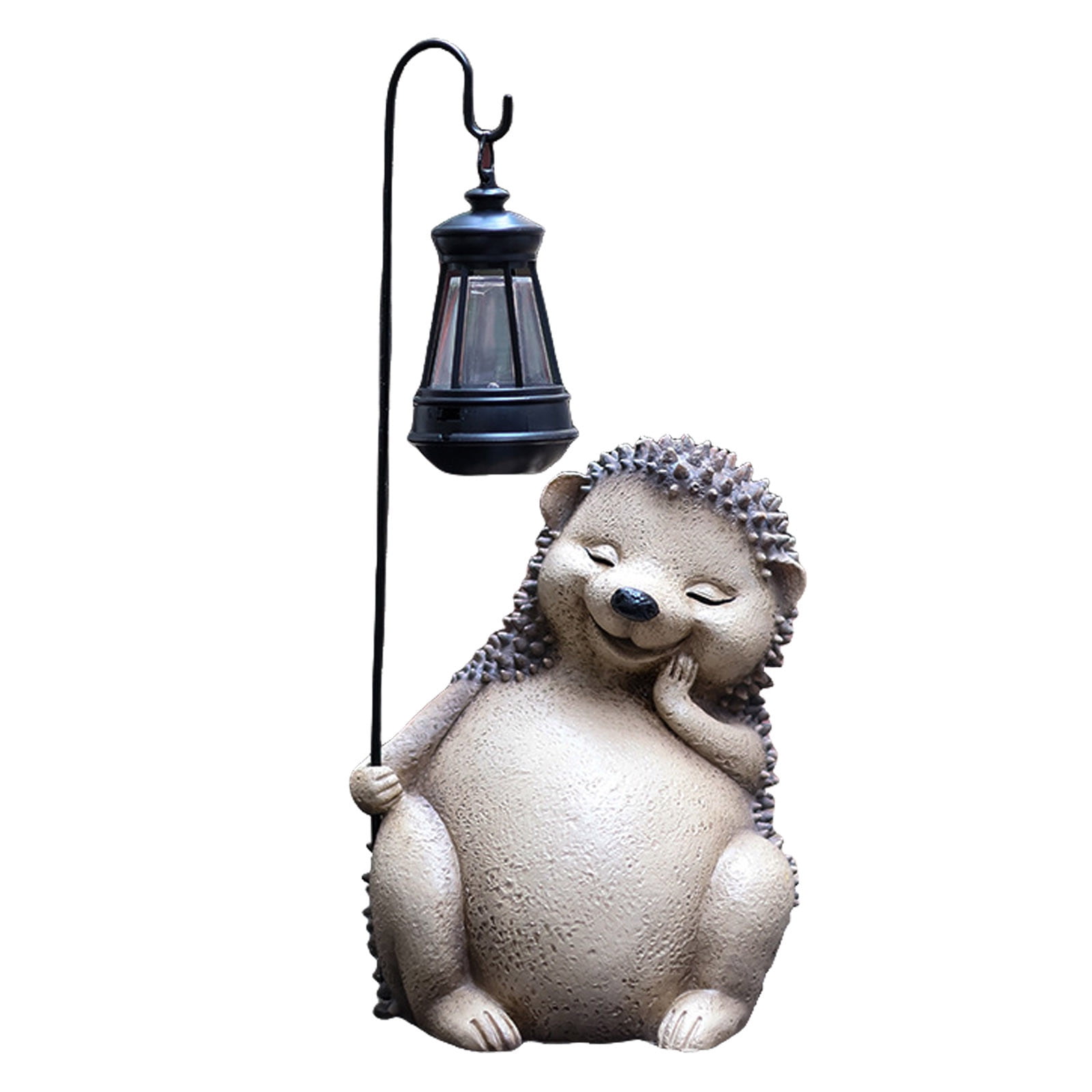 Hedgehog Sculpture Solar Garden Decorative Lights Garden Decoration ...