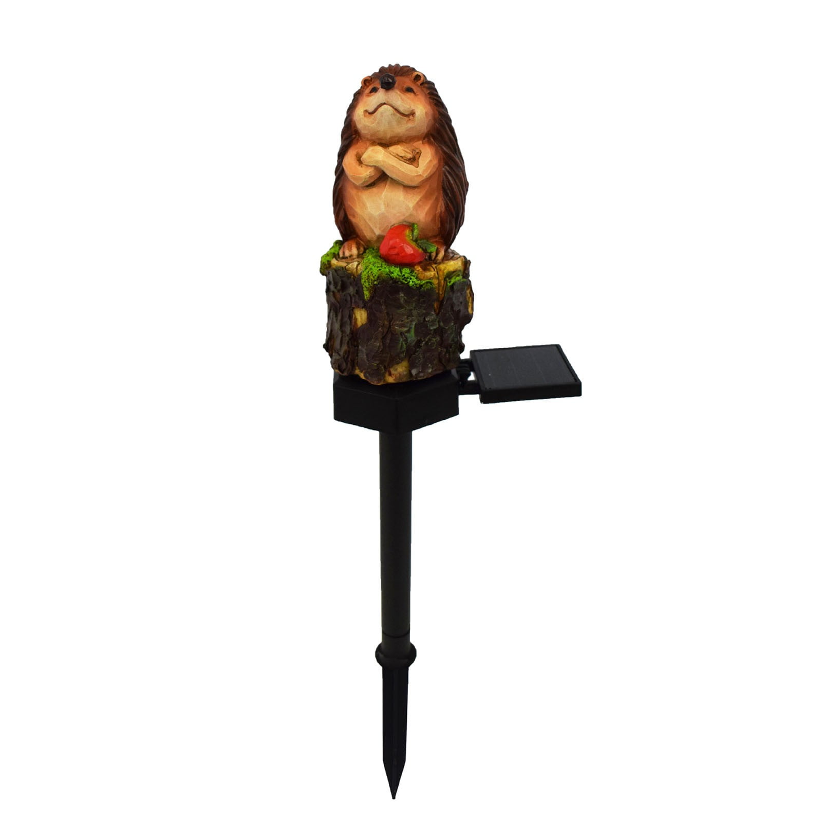 Hedgehog Solar Plug In Garden Light Decoration Chicken Heat Lamp under ...