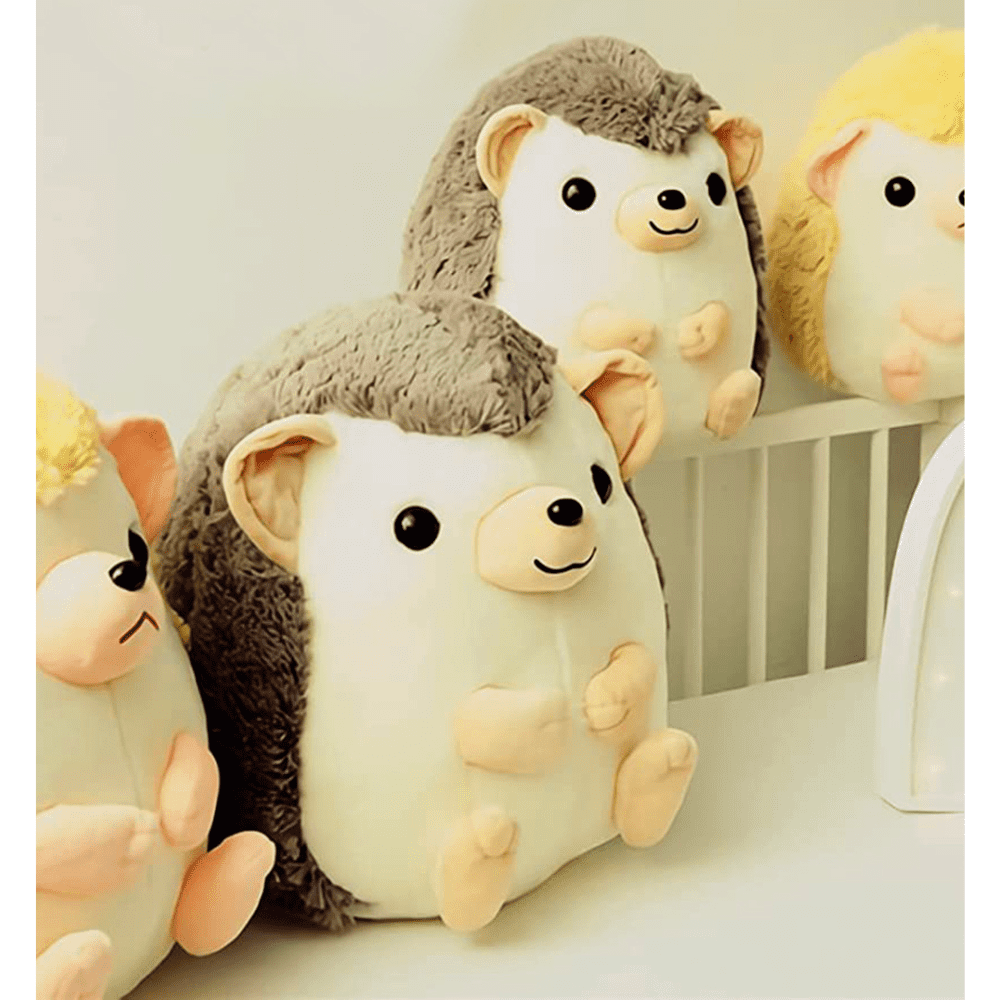 Hedgehog Stuffed Animal 13.7 Inches , Big Hedgehog Plush Toy Cute ...