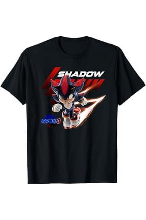 Shadow Hedgehog T-Shirts for Men and Women Featuring Sonic Designs