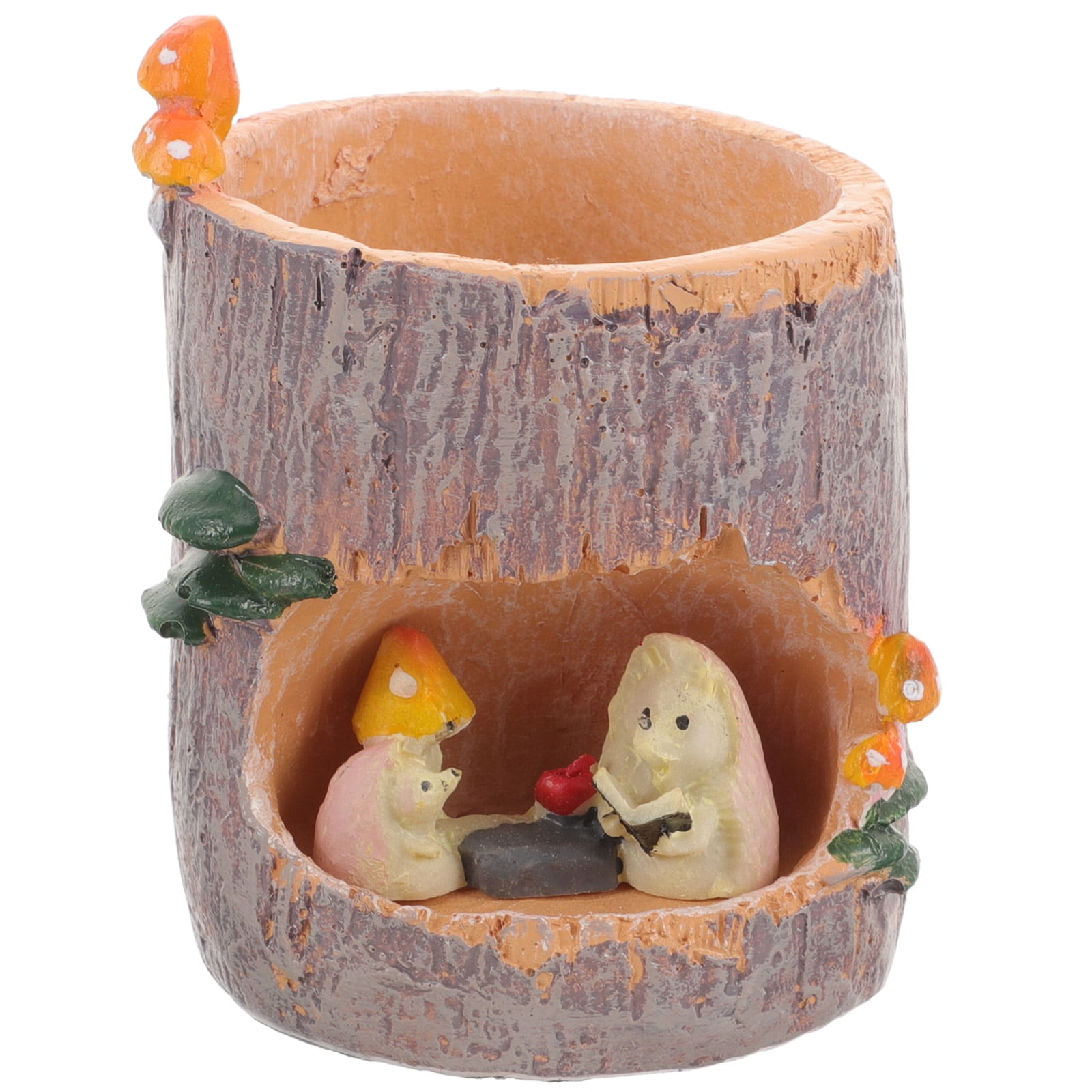 Hedgehogs Cute Plant Pot Storage Box Decoration Bonsai Trough - Walmart.com