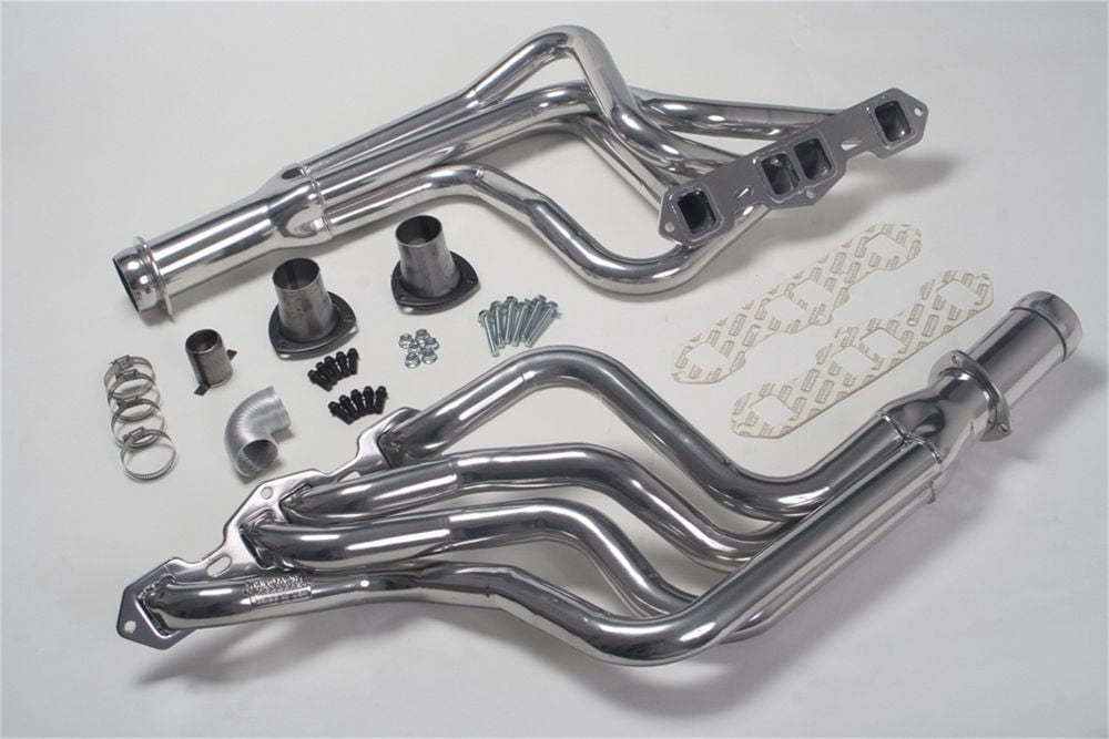 Hedman 58156 Full Length Headers Silver Ceramic Coated Fits select ...