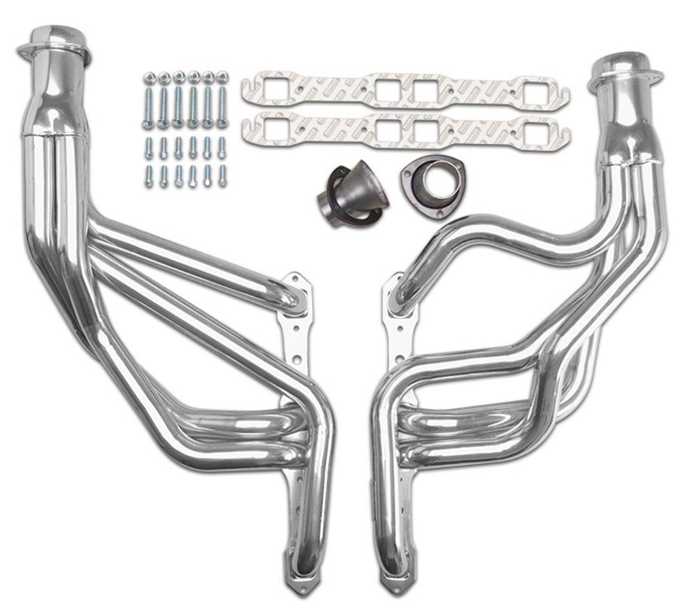 Hedman 78038 Metallic Long Tube Racing Exhaust Headers for 70-74 BB ...