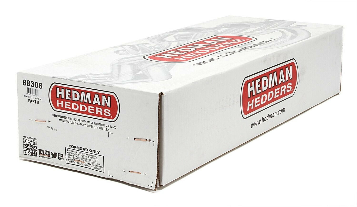 Hedman 88308 Hdr Elite Ford 260-302W - Walmart.com
