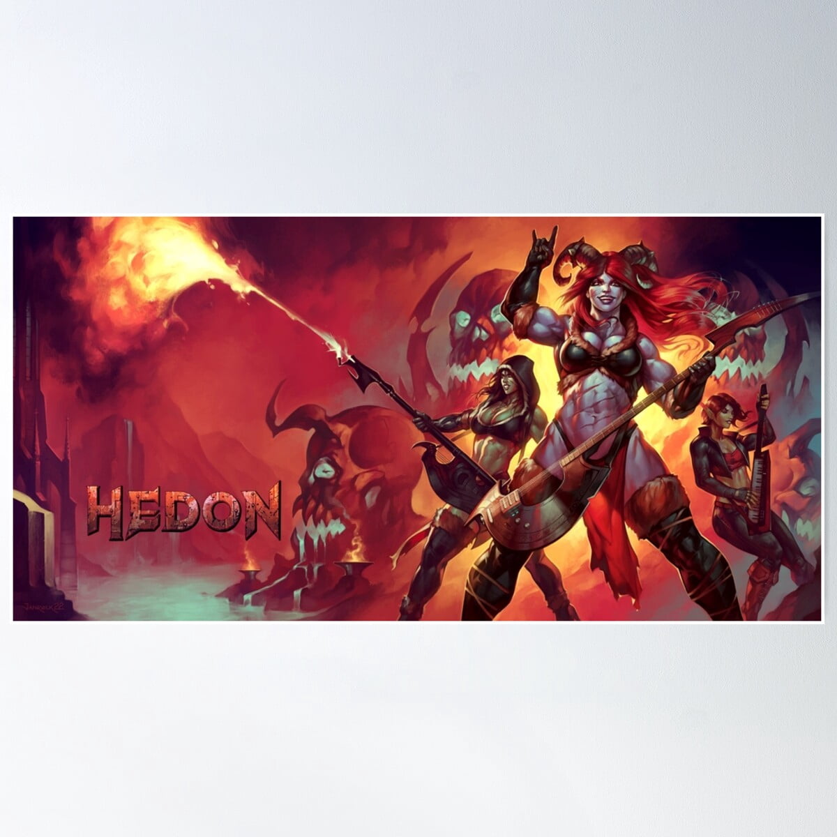Hedon Album Poster Poster Wall Art, Modern Wall Decor For Living Room ...