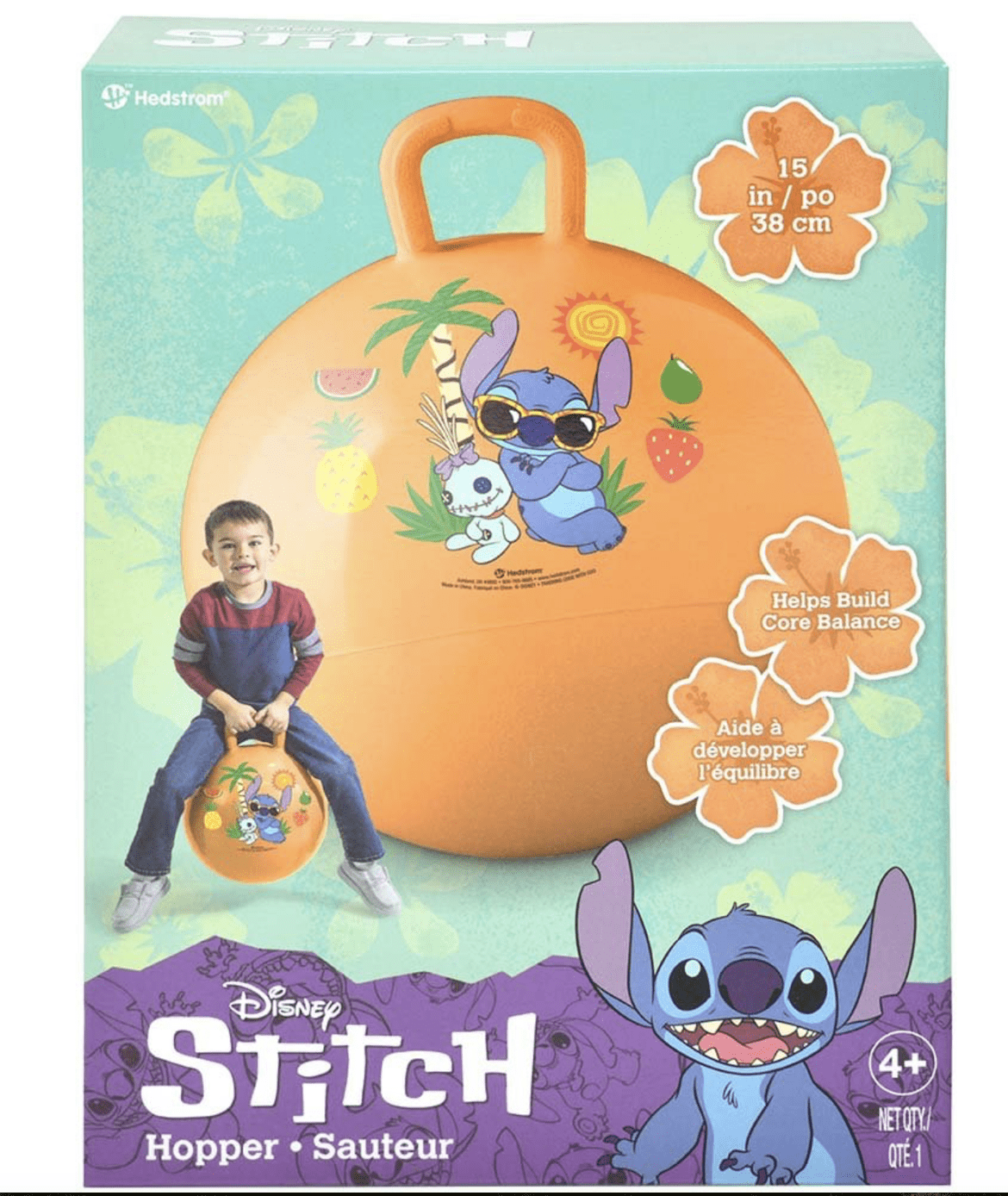 Hedstrom 15 inch Hopper, Stitch - Walmart.com