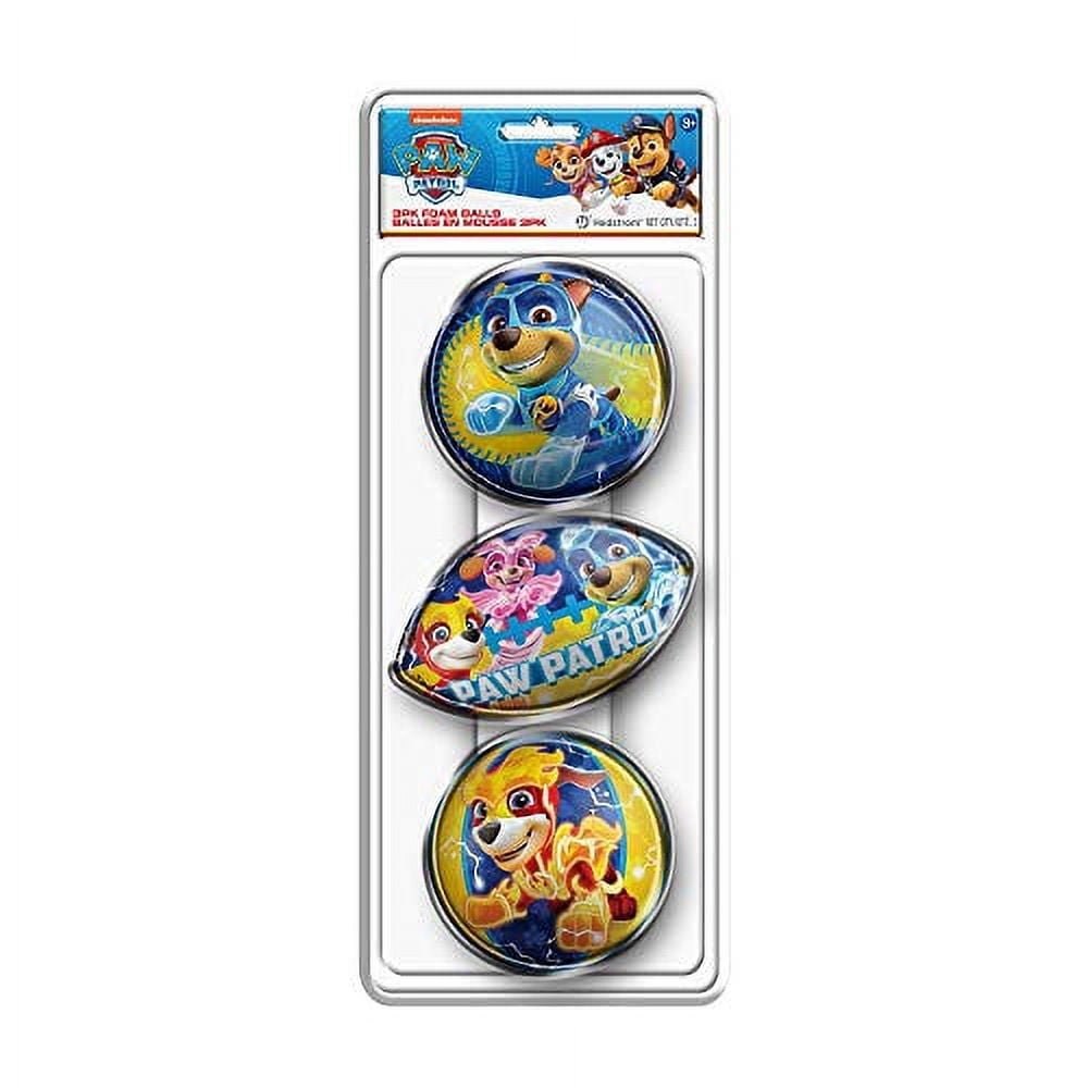 Hedstrom 3-Pack Foam Sports Balls - Paw Patrol Design 2 - Walmart.com