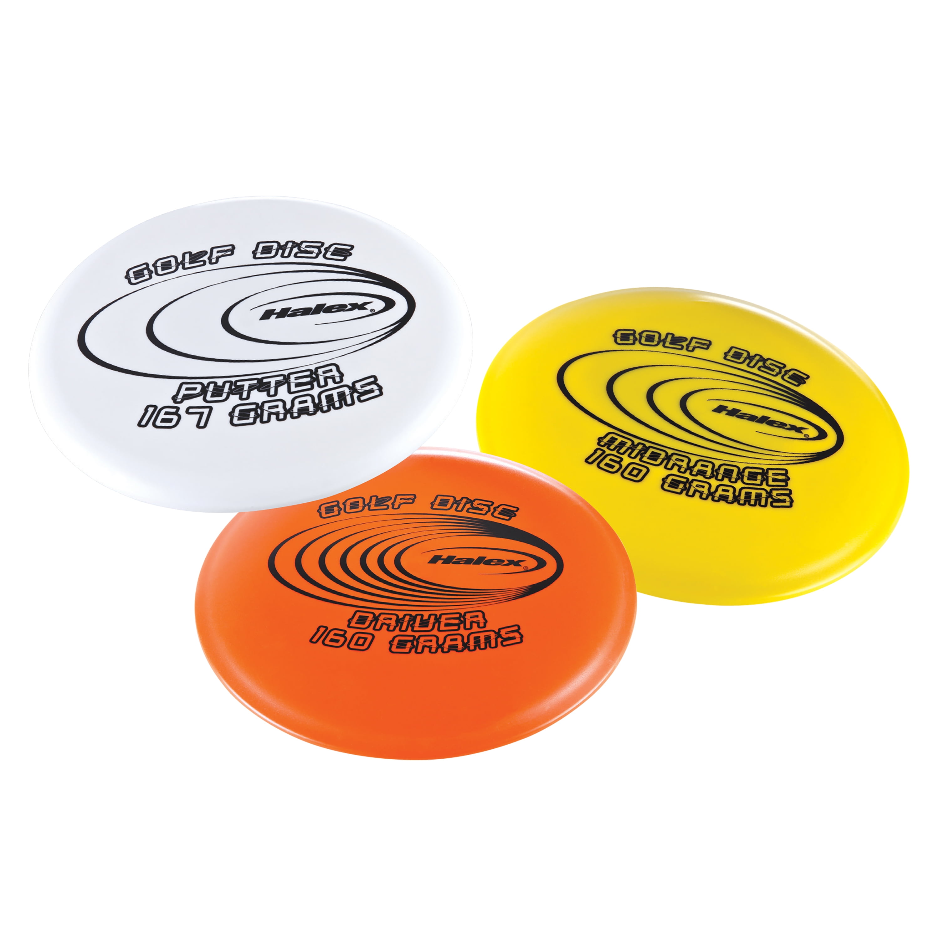 Hedstrom - Halex Disc Golf Discs 3 Pack - Walmart.com