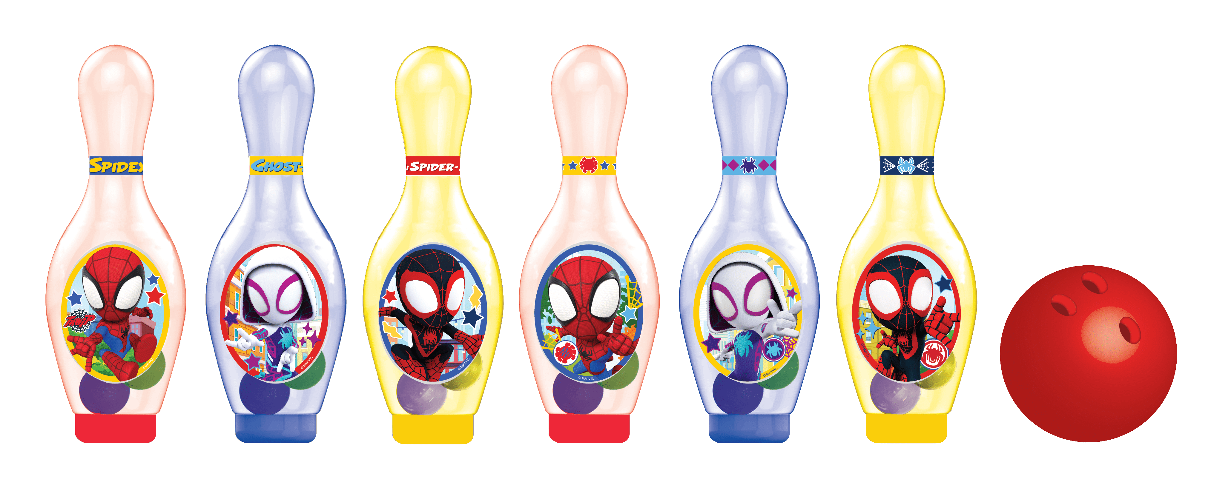 Hedstrom Kids Light Up Bowling Set, Spidey and Friends - Walmart.com