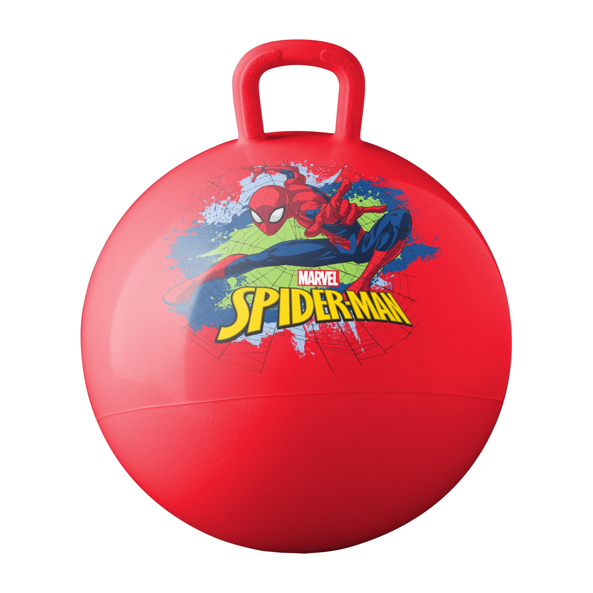 Hedstrom Spiderman 15” Hopper, Durable Inflatable Bounce Toy for Kids ...