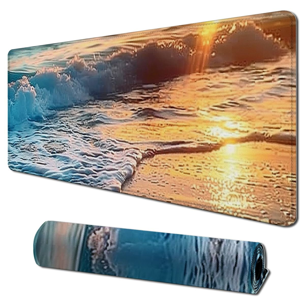 Heduofu Beach Sunset Mouse Pad,Cute Mouse pad,Custom Small Mouse Pads ...